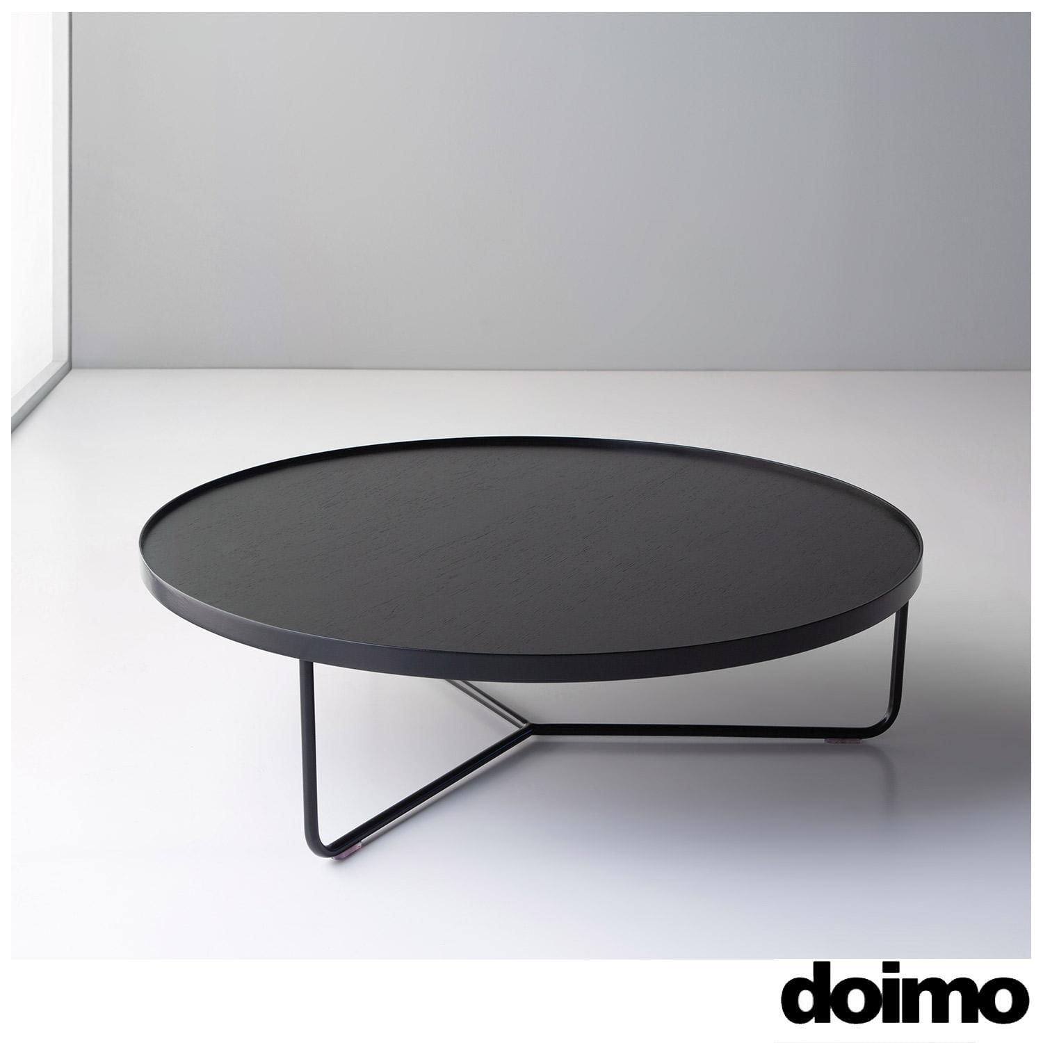 Mesa de Centro Redonda Arena Preta - Doimo - Fast Shop Empresas