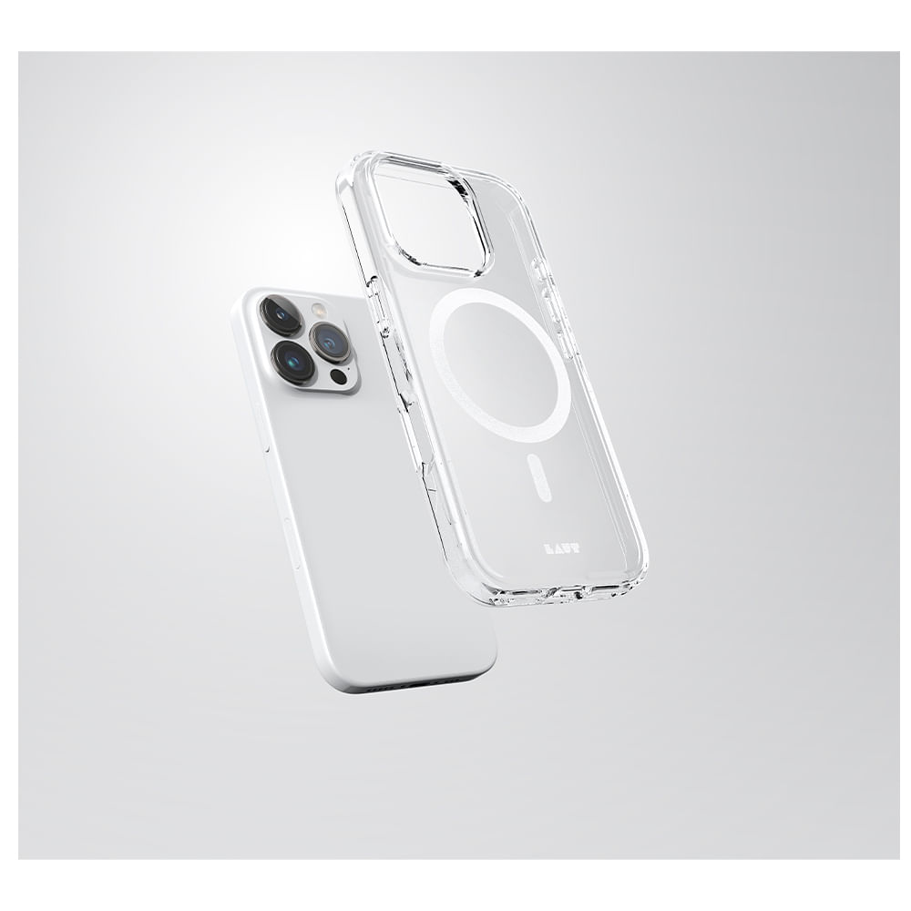 Capa para iPhone 16 Pro Max com MagSafe Crystal-M Transparente - Laut ...