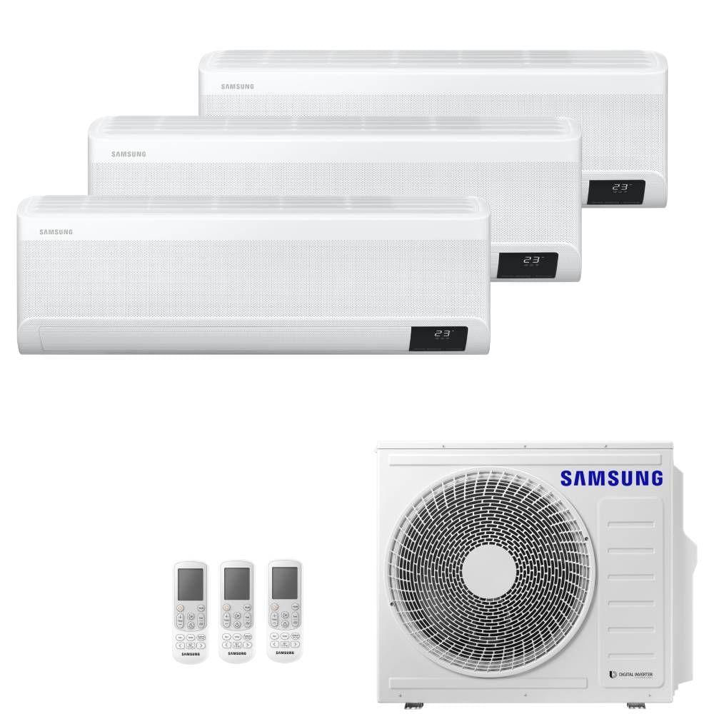 Ar Condicionado Multi Split Tri Split Samsung Wind Free 24000 BTUs ...
