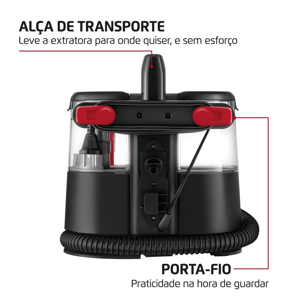 Extratora e Higienizadora Portátil Deep Cleaner I Mondial 1650W - EXP ...