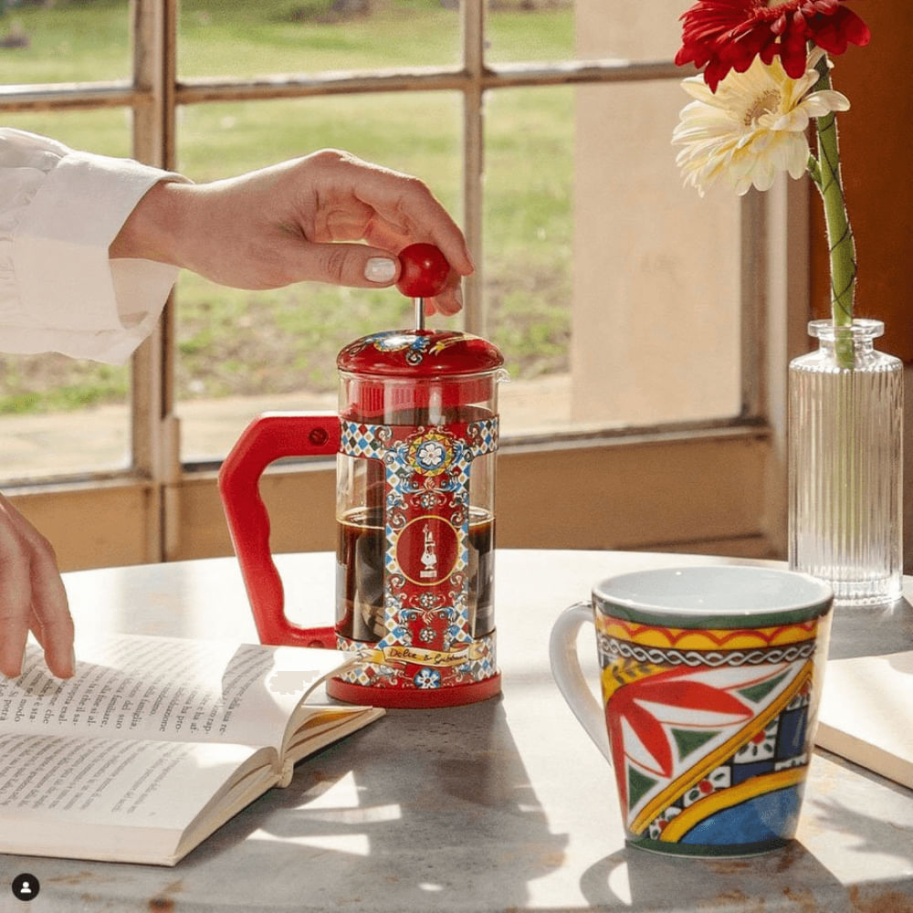 Cafeteira French Press Dolce & Gabbana 350Ml - Bialetti Cafeteira ...