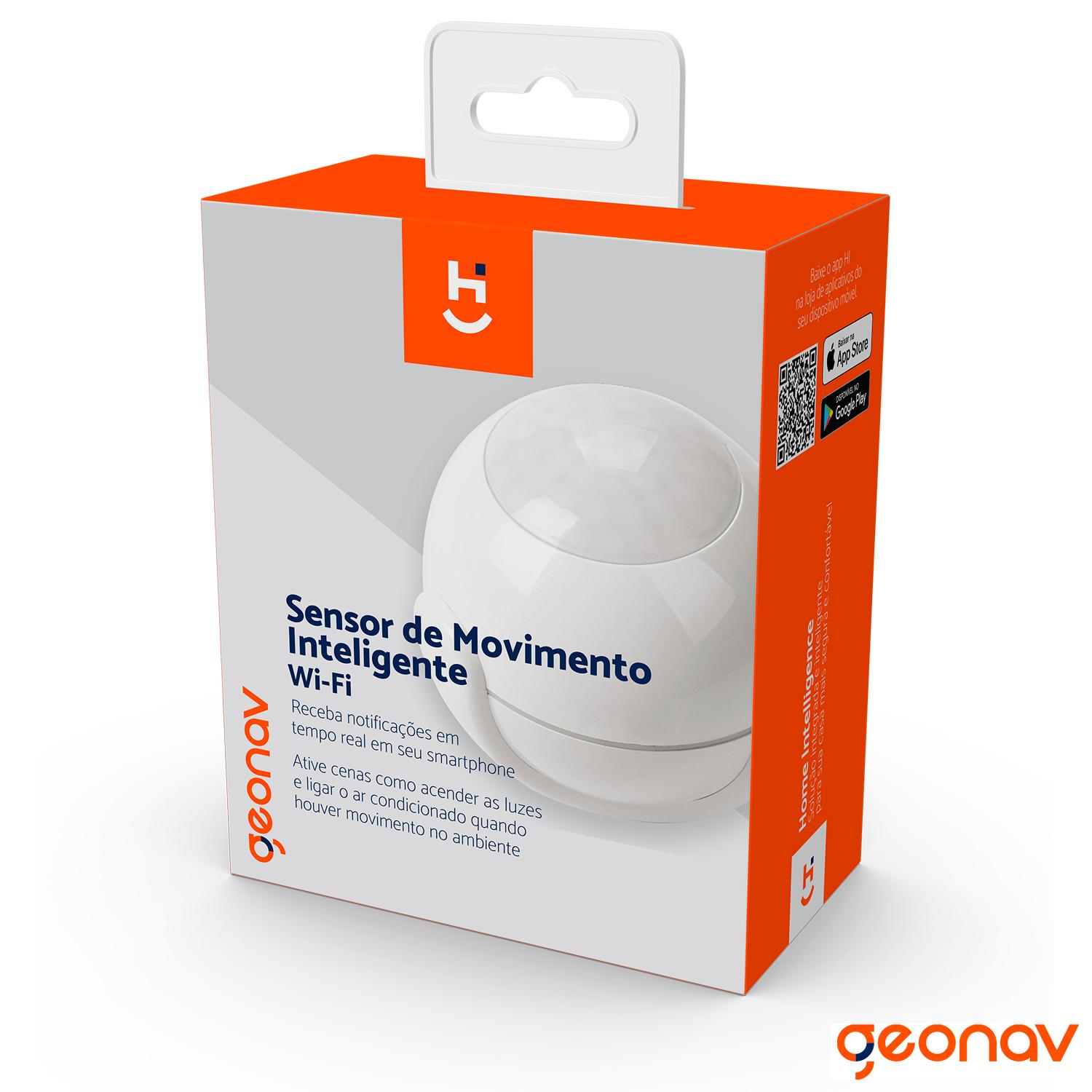 Sensor Inteligente de Movimento Compatível com Alexa, Google Assistant ...