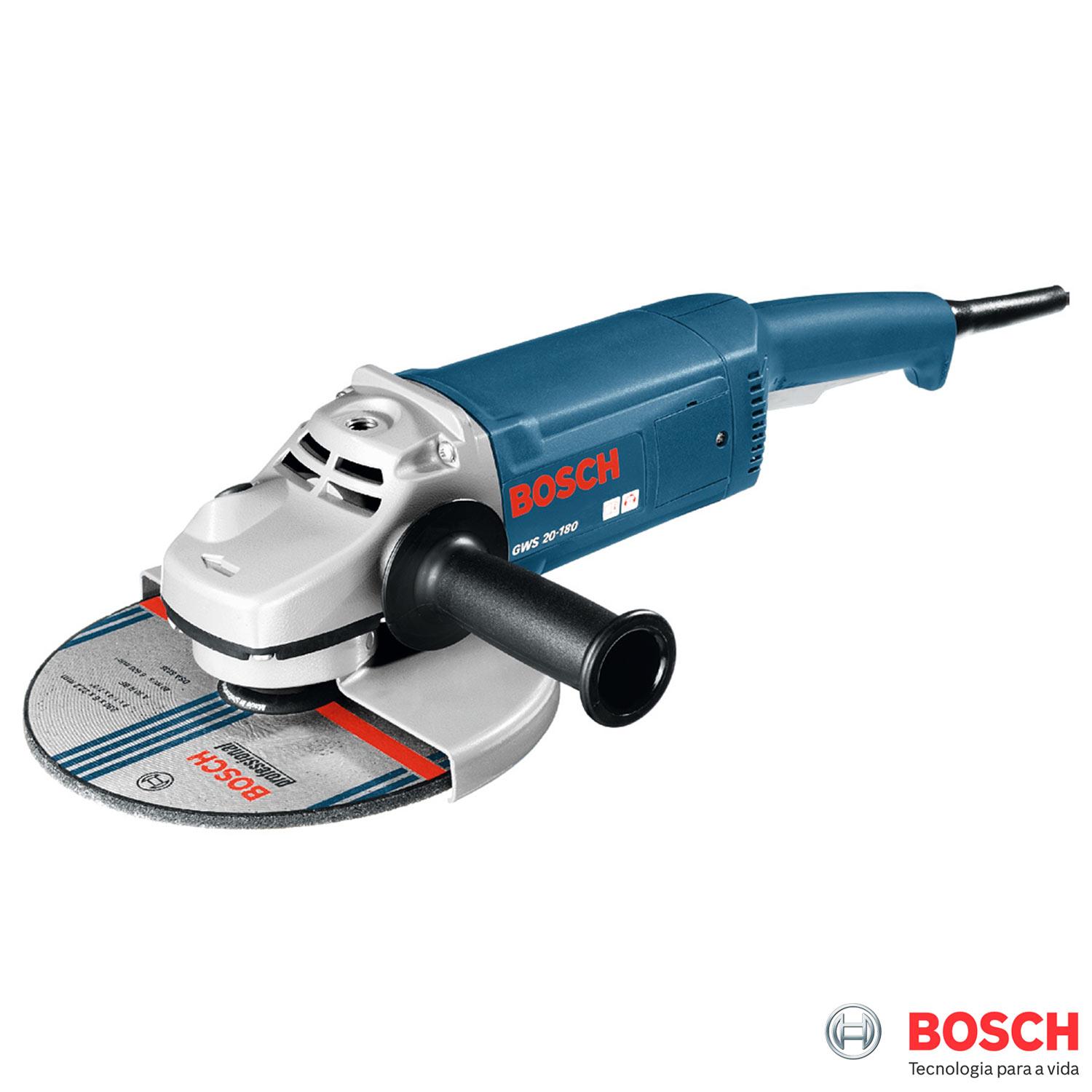 Esmerilhadeira Angular com 2000W de Potência Bosch - 06017A10 - Fast ...