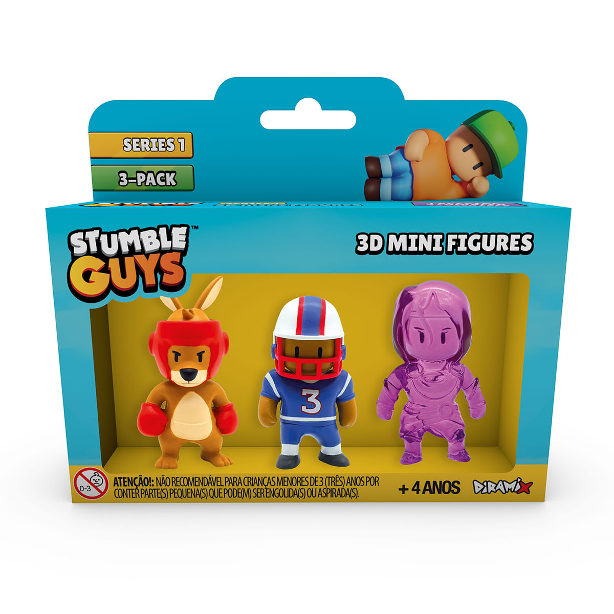 Stumble Guys Boxing Roo/Quarterback/Amethyst Nyx | Fastshop