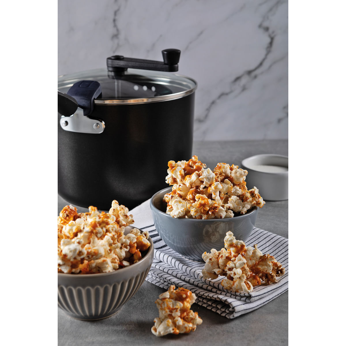 Pipoqueira Tramontina Mônaco Alumínio Indução Starflon 22 cm 5,4 Litros ...