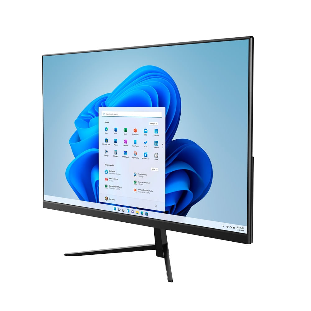 All in One, Windows 11 Home, 23,8 Pol. Full HD, Intel Core i3, 4GB 128 ...