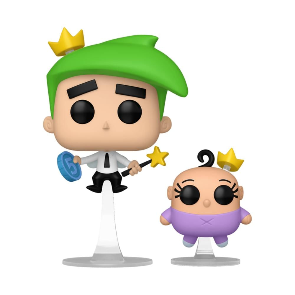 Boneco Funko Pop! & Buddy Os Padrinhos Mágicos Cosmo e Poof | Fastshop