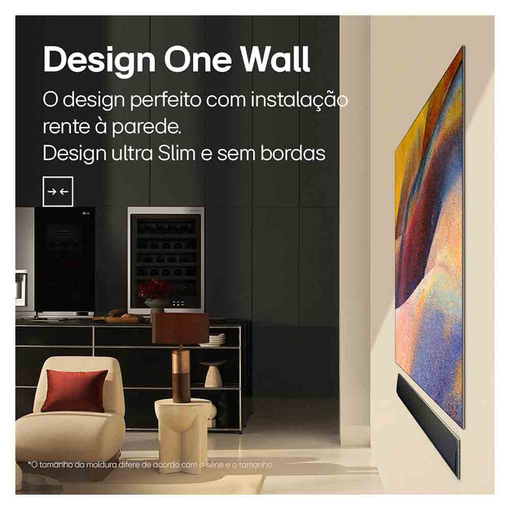 Smart TV 4K LG 65" Polegadas OLED65G4PSA OLED EVO Processador α11, AI ...