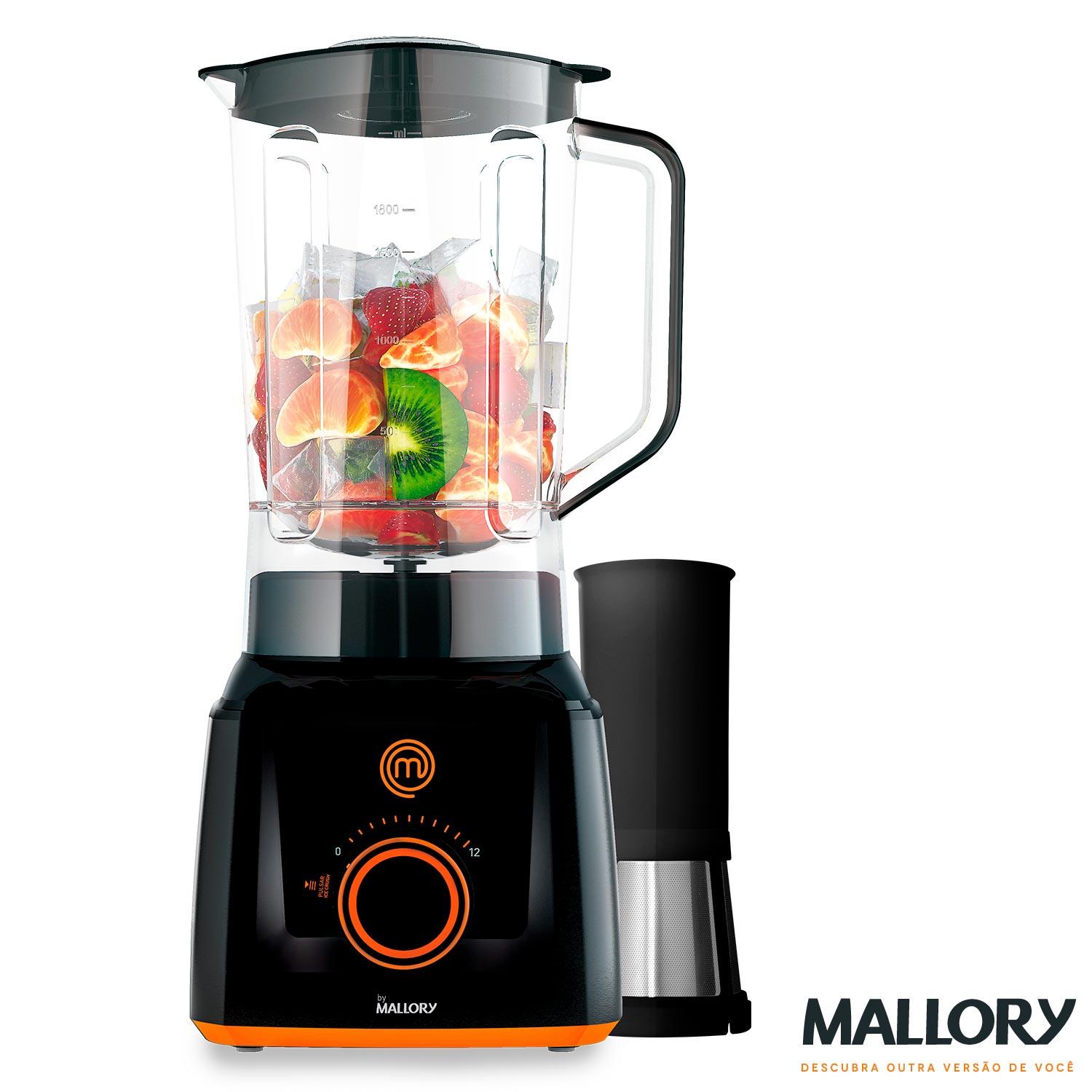 Liquidificador Mallory MasterChef com 12 Velocidades e Jarra com 3,1 ...