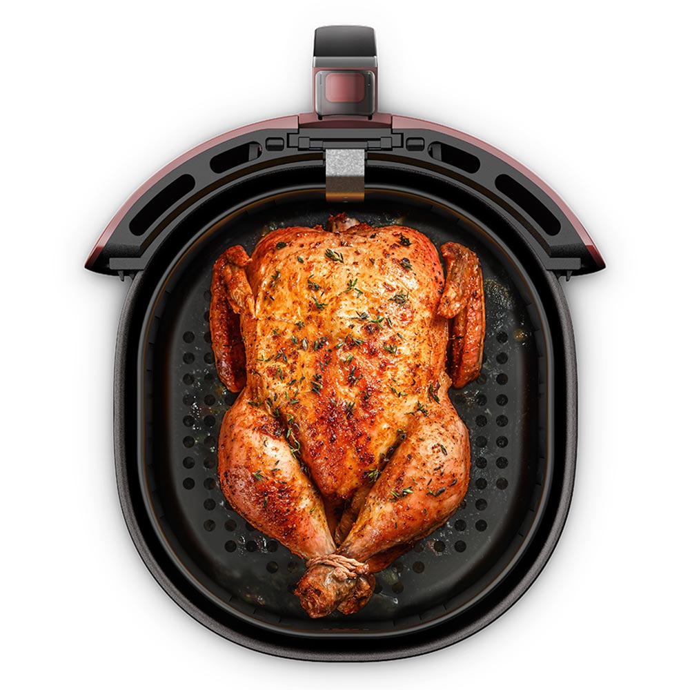 Fritadeira Elétrica Airfryer Family Efficient Electrolux Dark Red ...