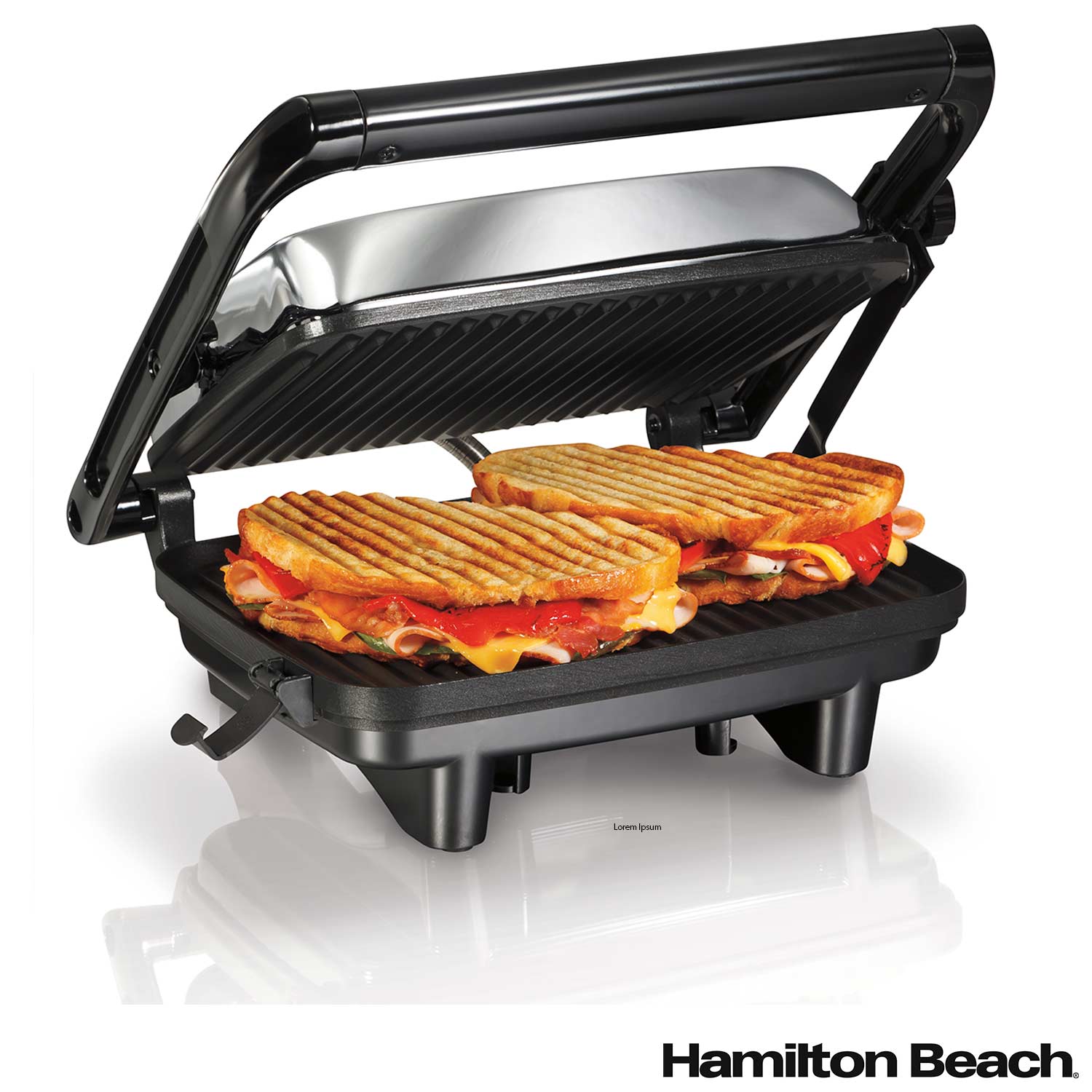 Grill Elétrico Panini Hamilton Beach com Capacidade para 02 ...