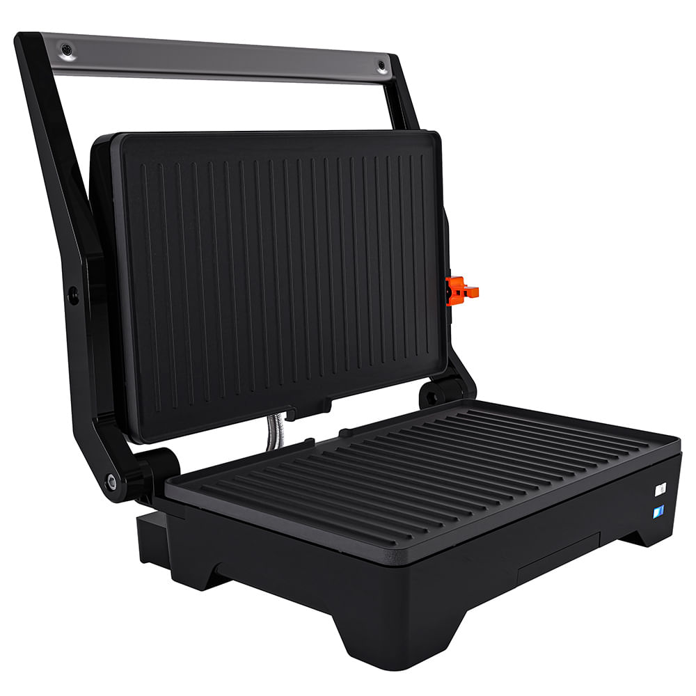 Grill Cadence Chapa Firme Inox com Preto - GRL621 | Fastshop