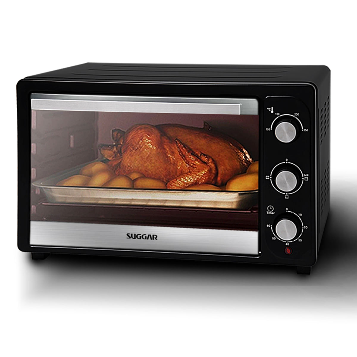 Forno Elétrico de Bancada Suggar 50 litros Preto FE5011PT/FE5012PT