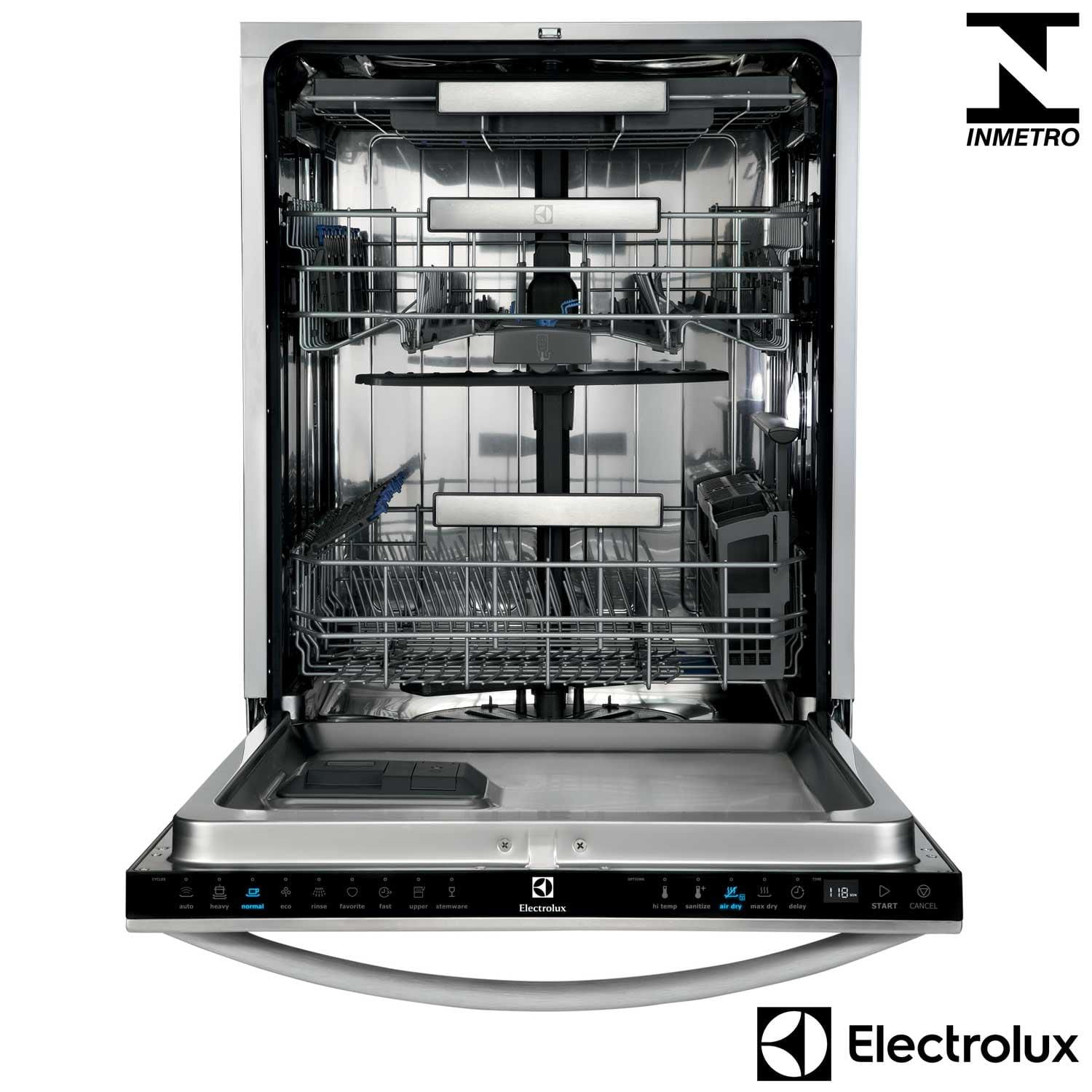 Lava Louça 14 Serviços Inox Icon Electrloux - Fast Shop Empresas