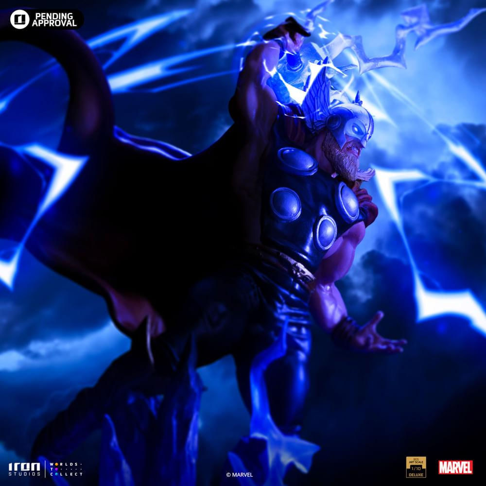 Thor Avengers DLX Infinity Gauntlet Diorama 1/10 Iron Studios | Fastshop