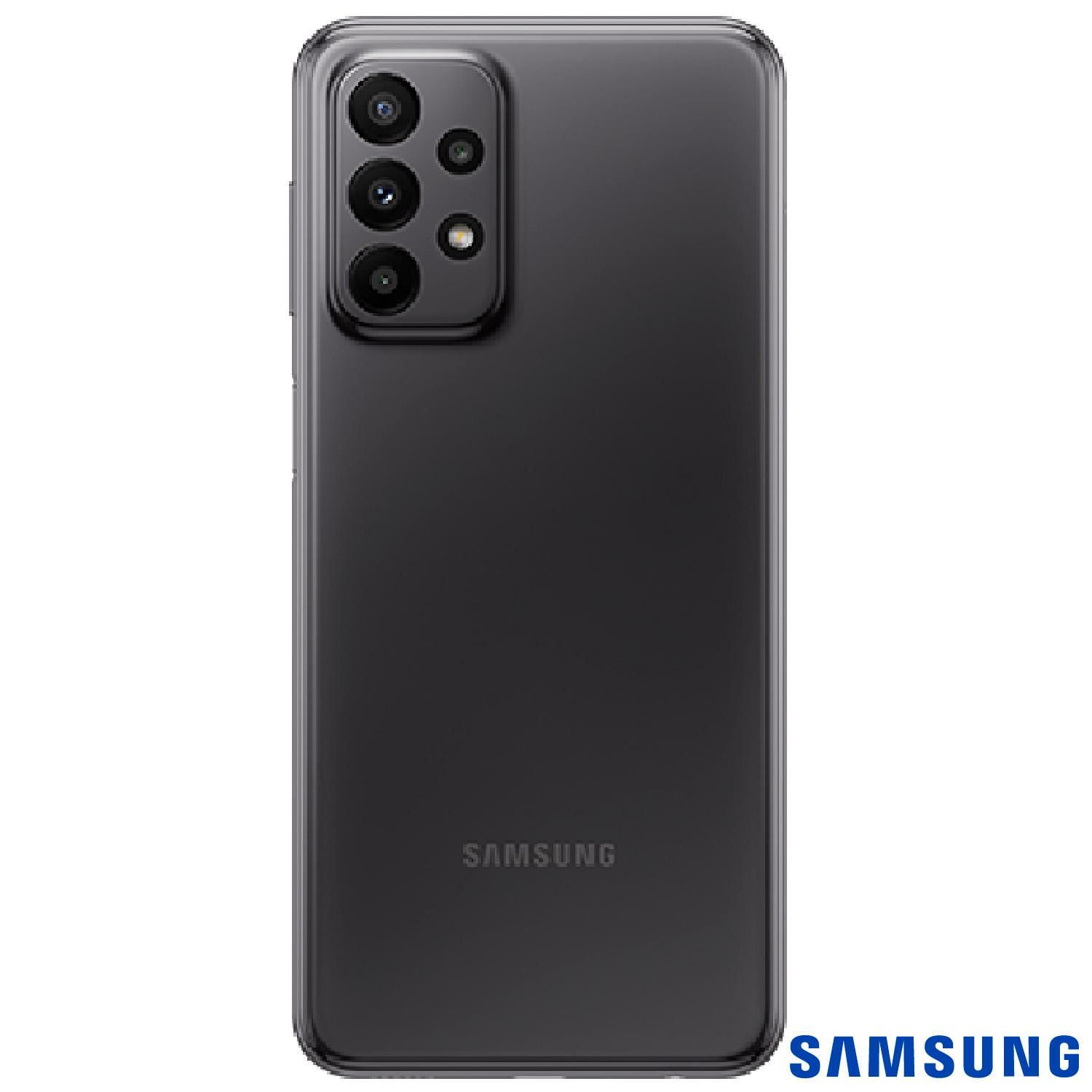 Samsung Galaxy A23 Preto, com Tela Infinita de 6,6", 4G, 128GB e Câmera ...