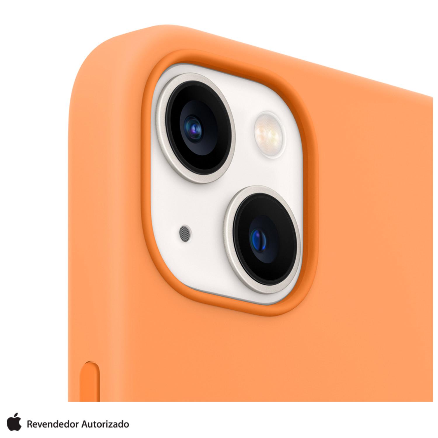 Capa para iPhone 13 com MagSafe de Silicone Amarela - Apple - MM243ZE/A