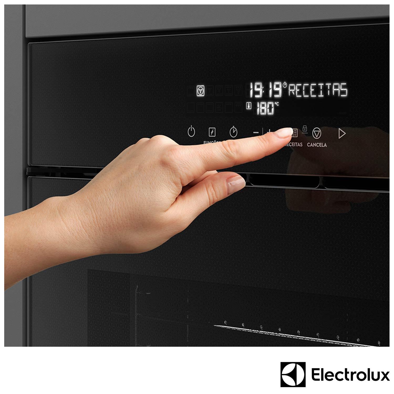 Forno Elétrico de Embutir Electrolux Pro Series com Grill e Painel ...