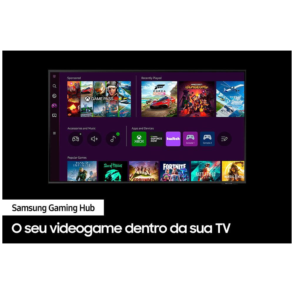 Smart TV Samsung Crystal UHD 4K 50" Polegadas 50CU8000 com Painel ...