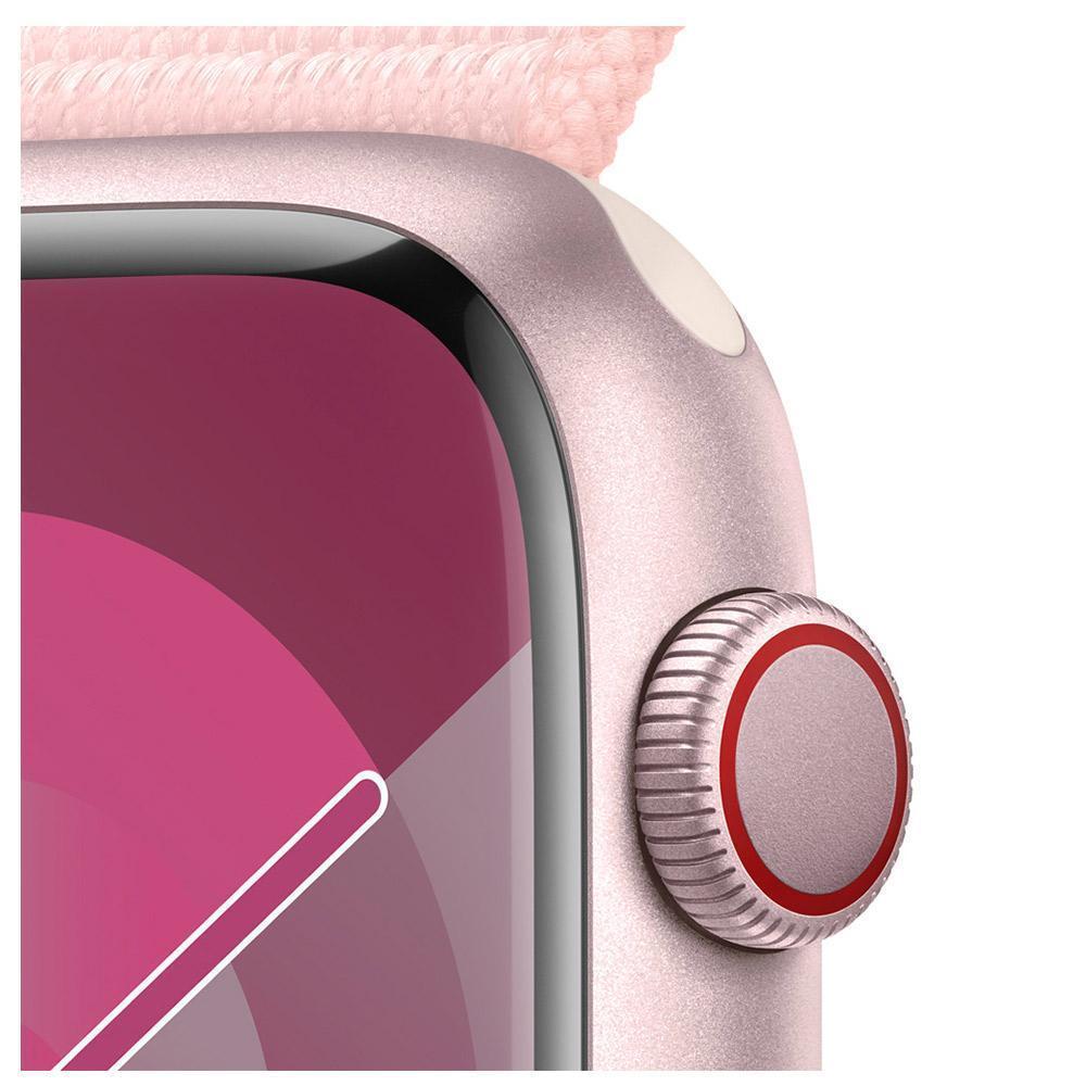 Apple Watch Series 9 (GPS+Cellular 45 mm) Caixa Rosa de Alumínio ...