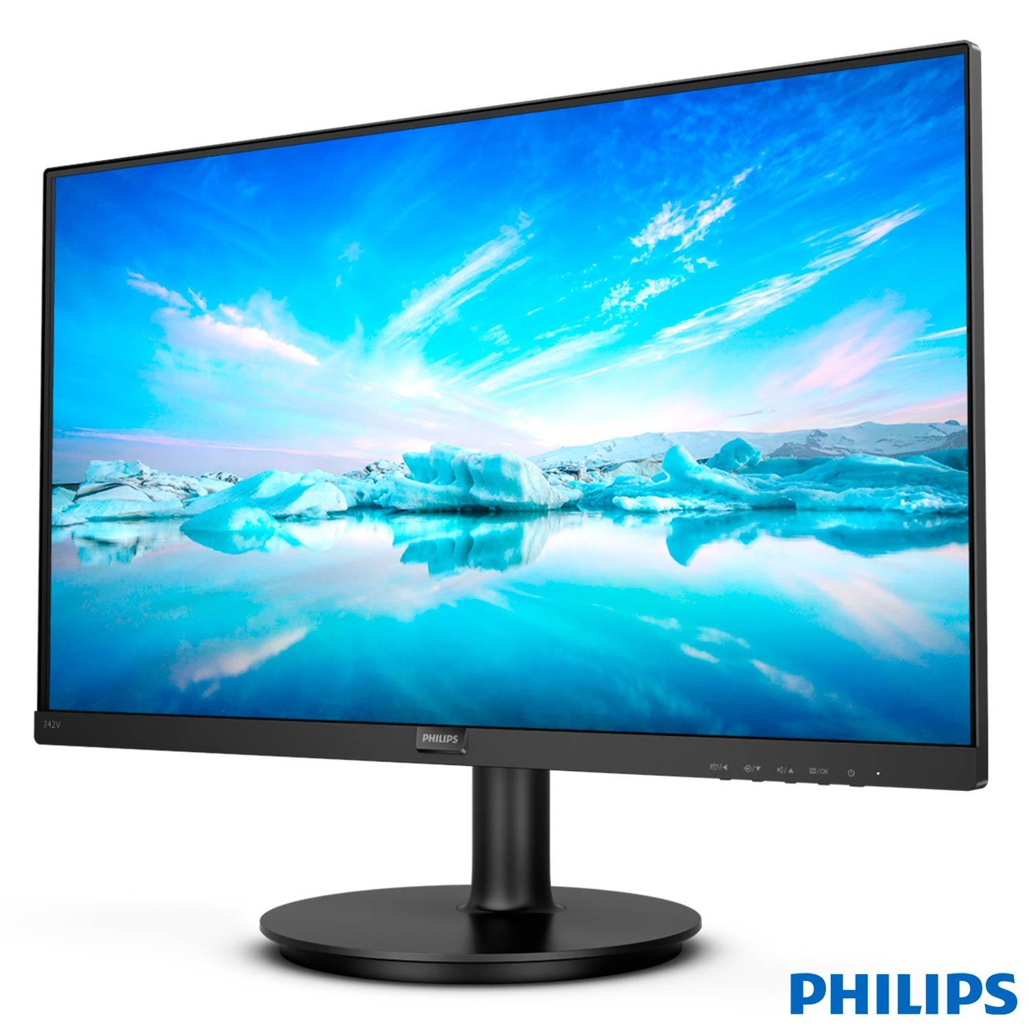 Monitor 23,8" Philips LED IPS Full HD com 1.000:1 de Constraste ...