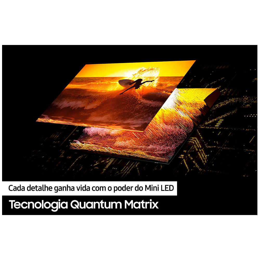 Smart TV Samsung AI Big Neo QLED 4K 75" Polegadas 75QN85D | Fastshop