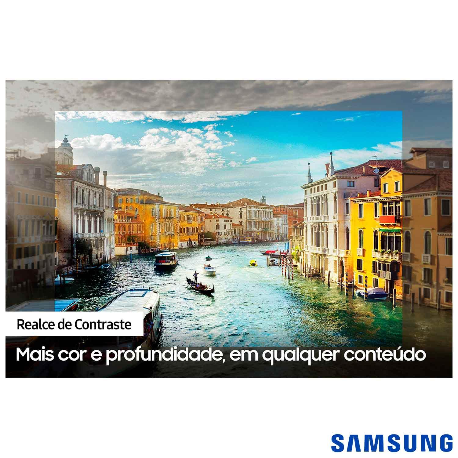 Smart TV Samsung Crystal UHD 4K 55" Polegadas com Tela sem Limites ...