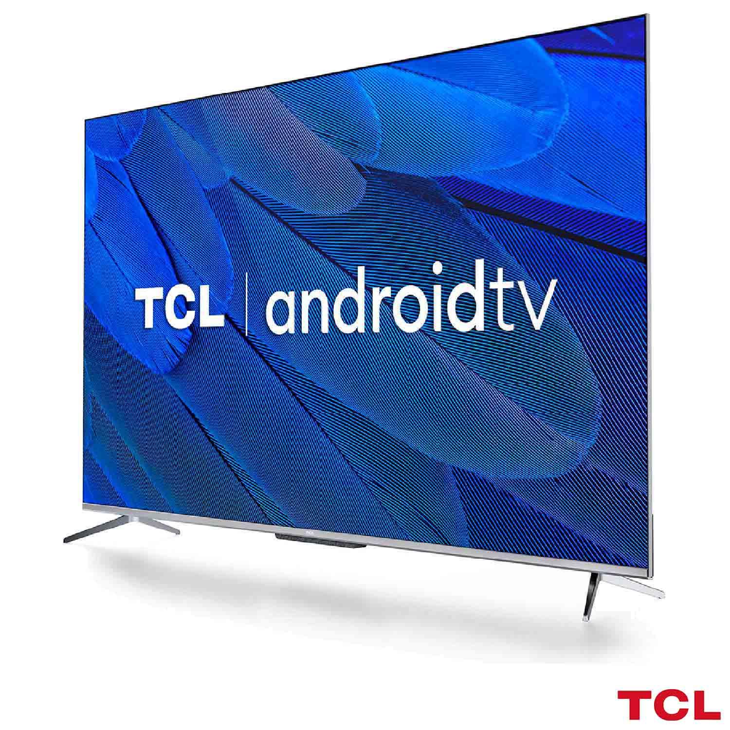 Smart TV TCL LED Ultra HD 4K 55" Android TV com Google Assistant, Borda ...