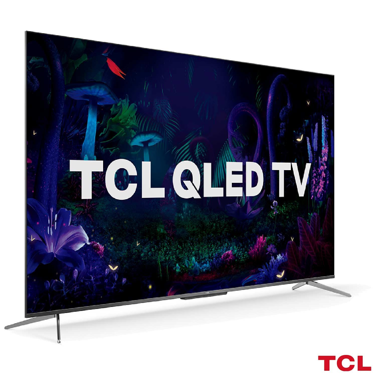 Smart TV TCL QLED Ultra HD 4K 55'' Android TV com Google Assistant ...
