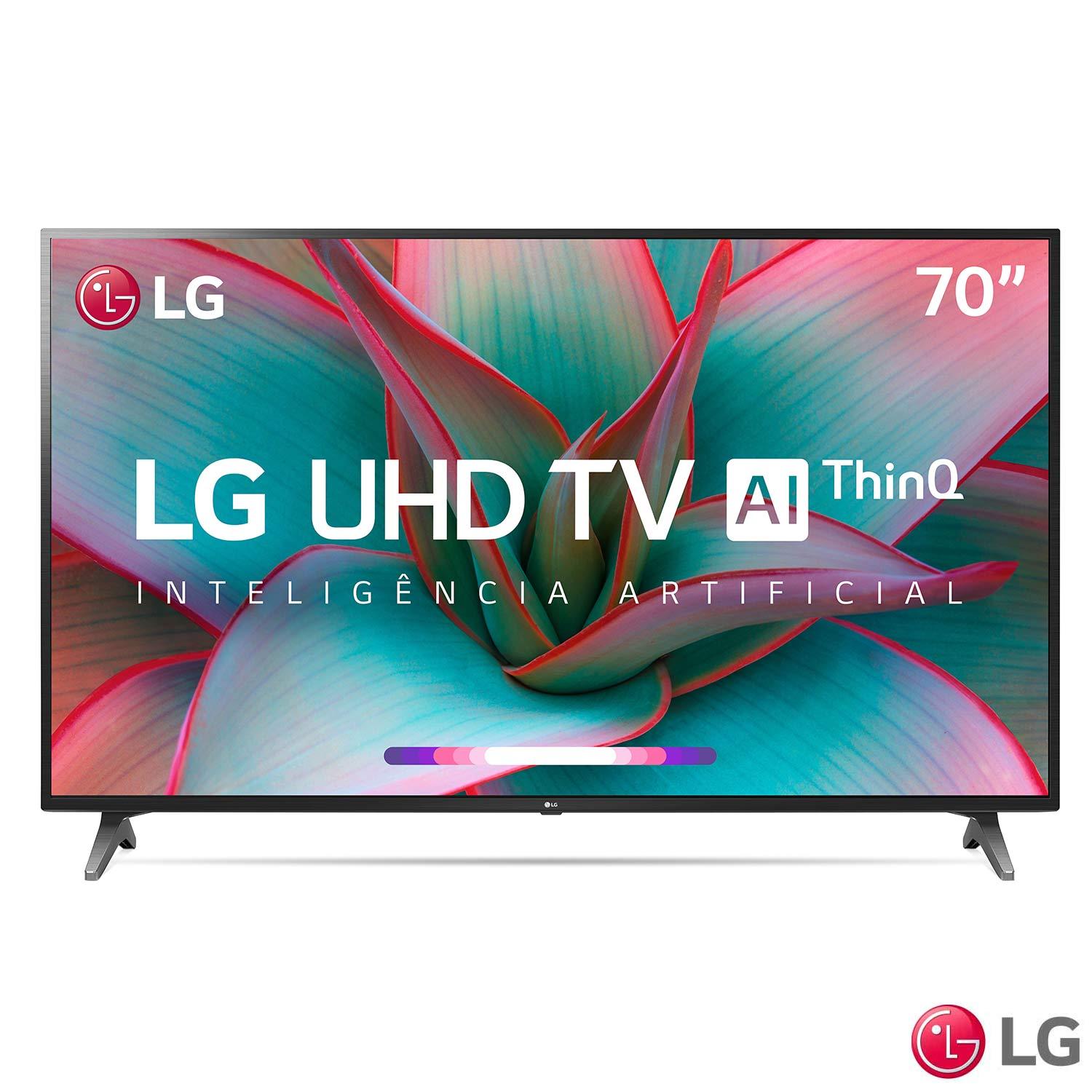 Smart TV LG 70" 4K UHD 70UN7310 WiFi Bluetooth HDR Inteligência ...