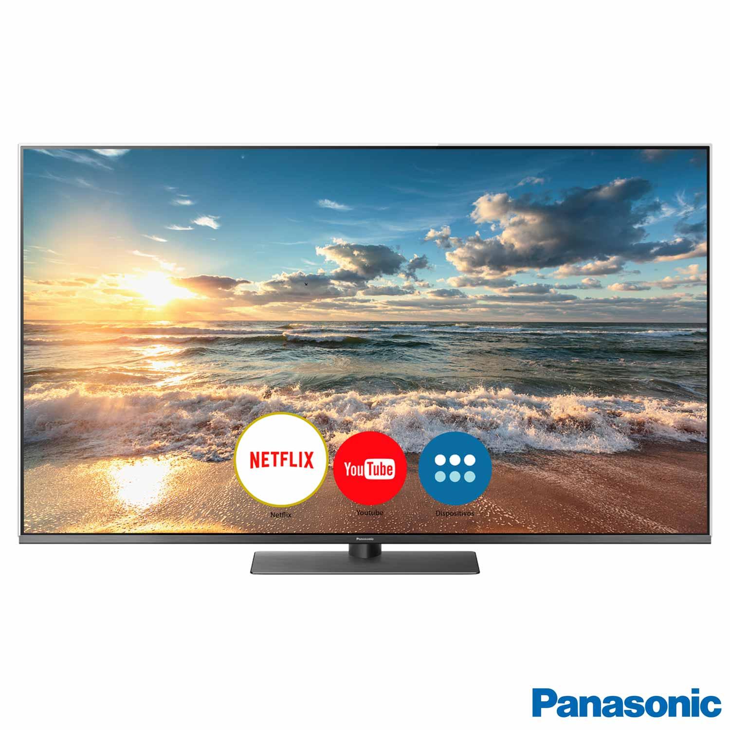 Smart TV 4K Panasonic 55'' Ultra HD Premium com HDR, Processador Quad ...