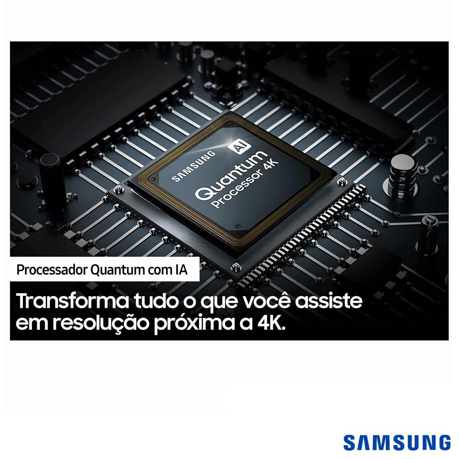 Smart TV 4K Samsung QLED 65" Polegadas com Design Slim, Alexa Built in ...