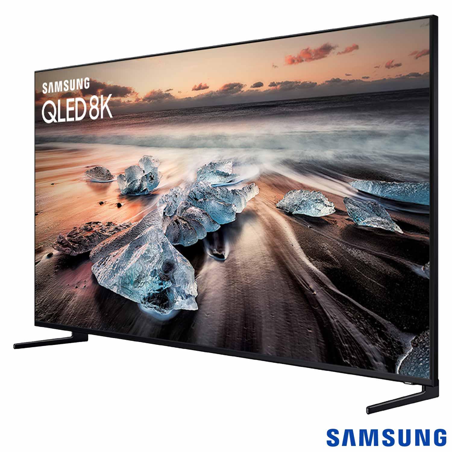 Smart TV 8K Samsung QLED 65" IA Upscaling, Direct Full Array e Wi-Fi ...