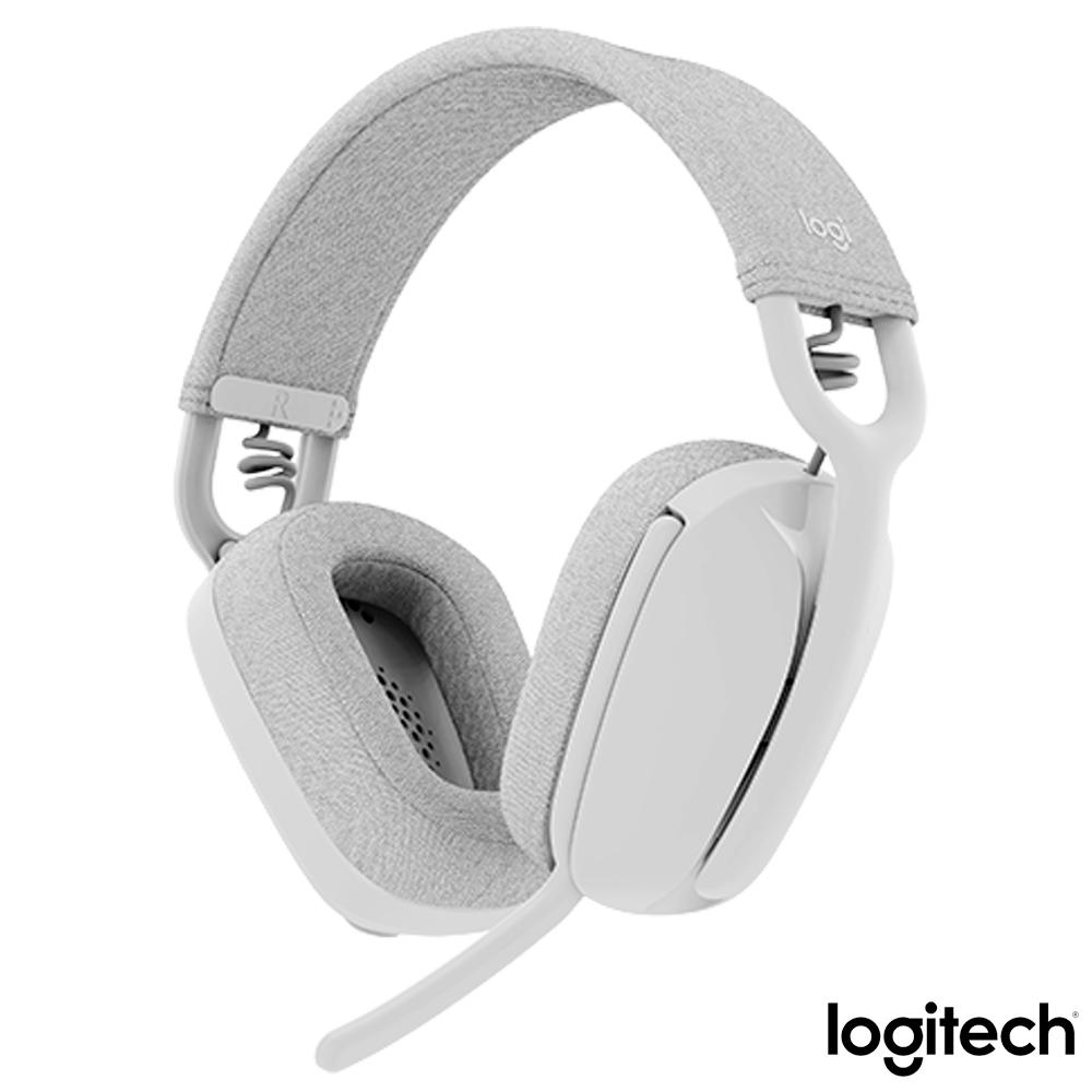 Fone de Ouvido sem Fio Logitech Zone Vibe 100 Headset Branco - VIBE100 ...