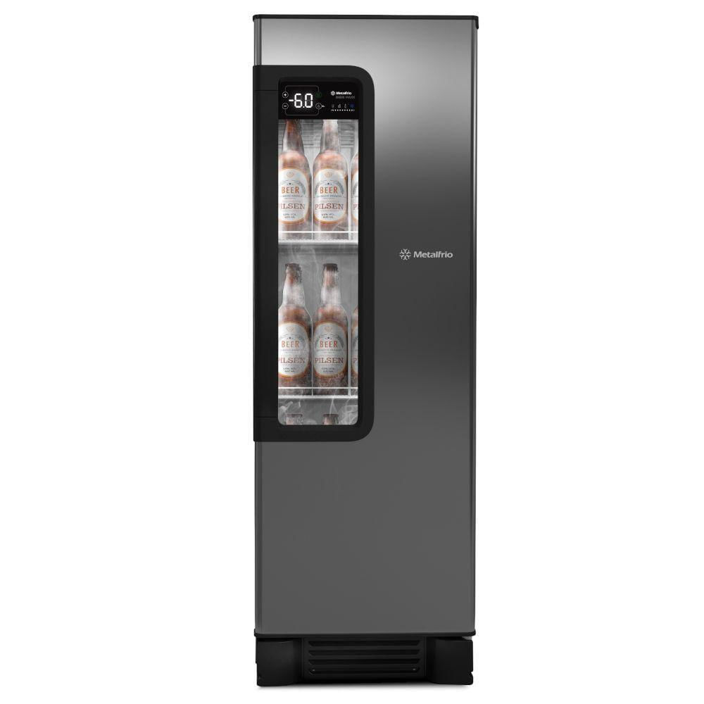 Cervejeira Metalfrio Beer Maxx 256L 1 Porta Inox VN25T | Fastshop