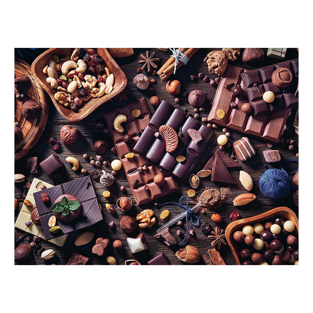 Puzzle 2000 peças Chocolate - Ravensburger - Imp