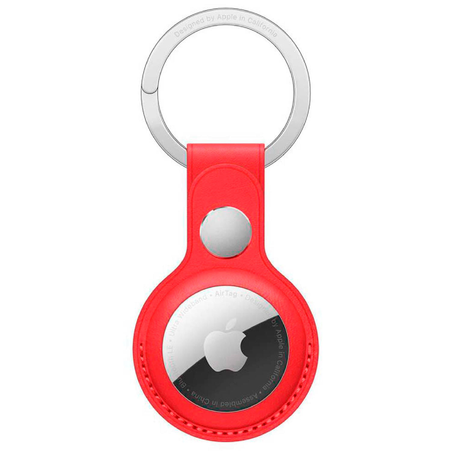 Chaveiro para AirTag em Couro (PRODUCT) RED Vermelho - Apple - MK103ZM/A | Fastshop