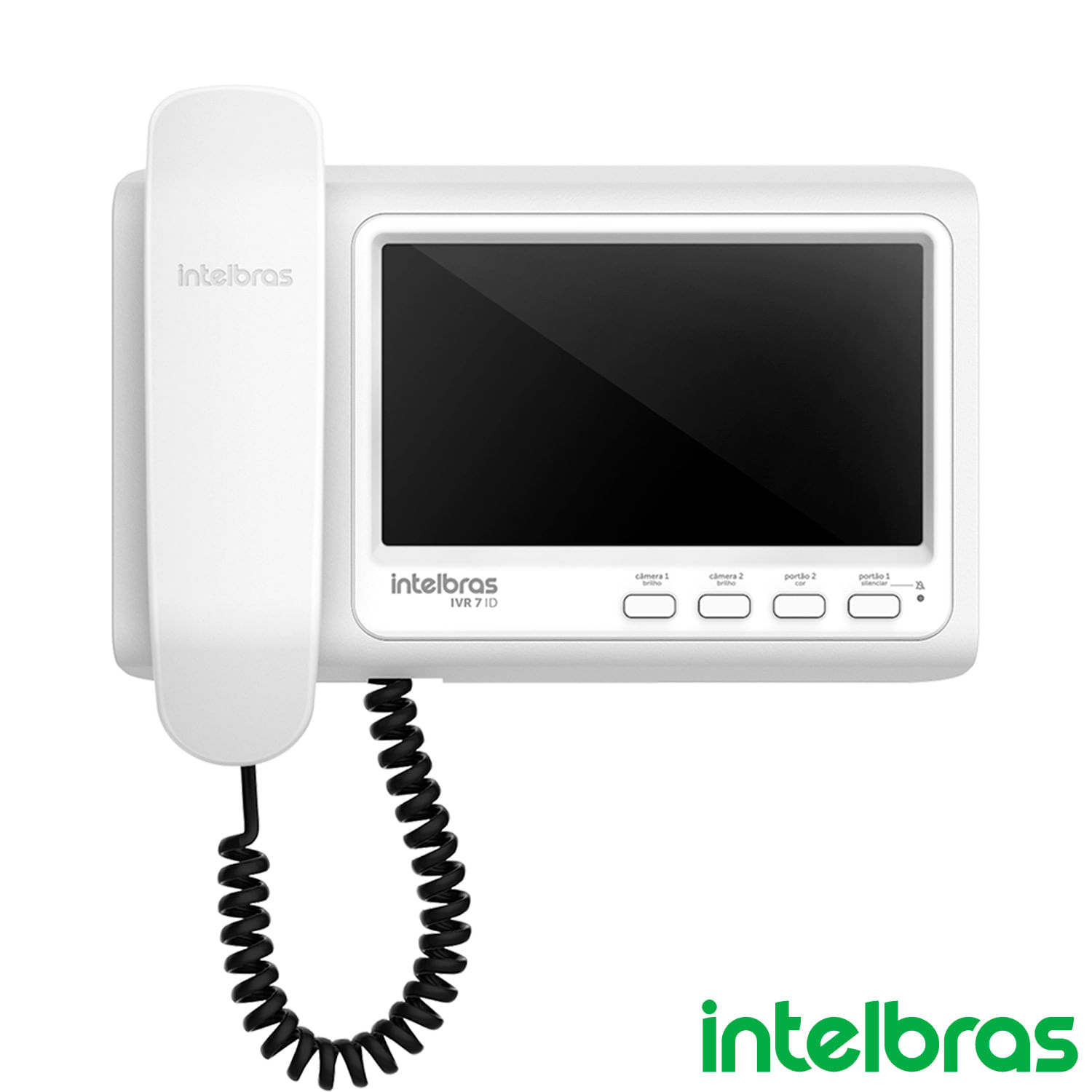 Videoporteiro com Monofone IVR 7 ID Branco Intelbras - Fast Shop Empresas