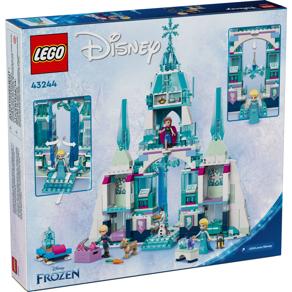 LEGO® Disney - Palácio de Gelo da Elsa | Fastshop