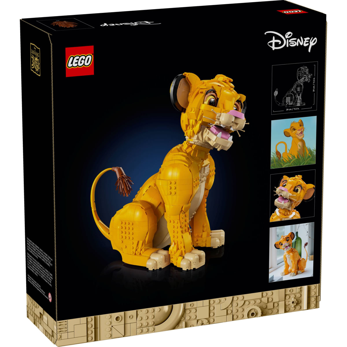 LEGO® Disney - Jovem Simba, o Rei Leão | Fastshop
