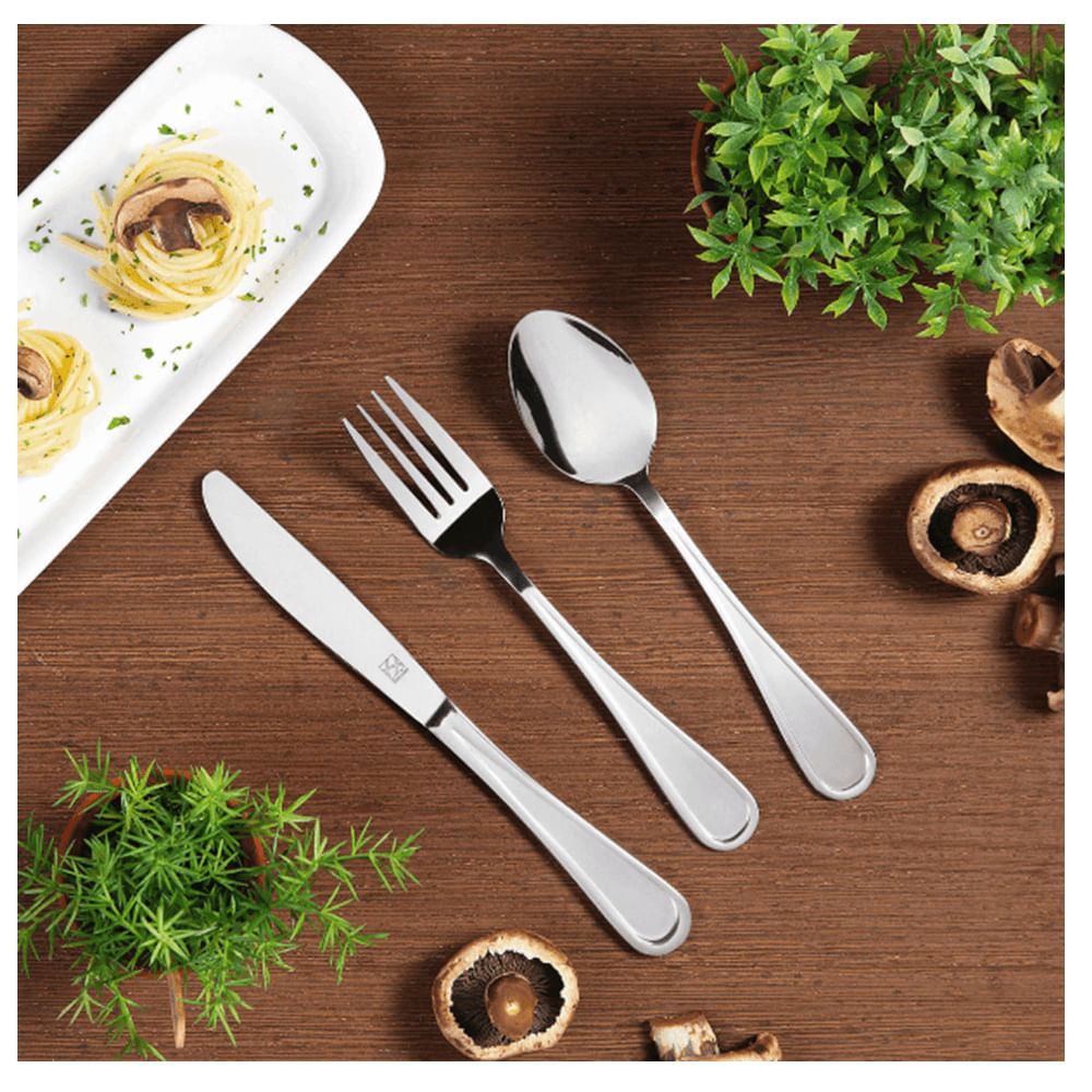 Faqueiro Piamonte Com Estojo 72 Peças - Hercules | Fastshop