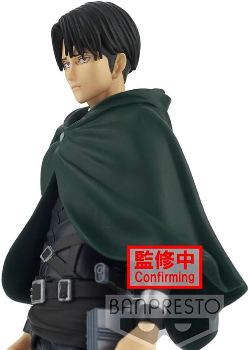 Estátua Levi The Final Season - Attack on Titan - Banpresto - Bandai