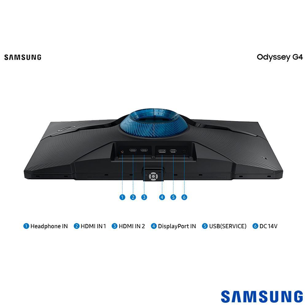 Monitor Gamer Odyssey G40 25" Samsung com 1.000:1 Contraste, FHD, 240Hz ...