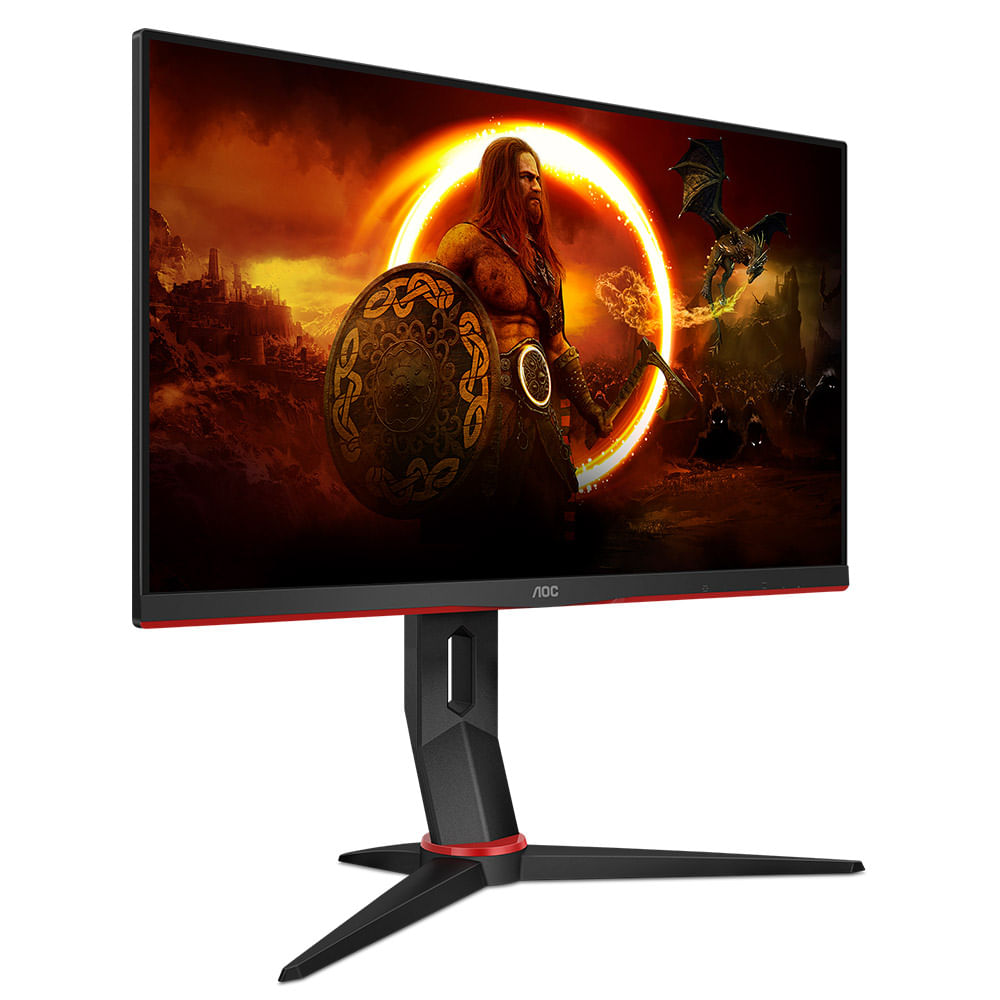 Monitor Gamer AOC 27" 165Hz 1ms VA Ajuste de Altura 27G2S/BK - Fast ...