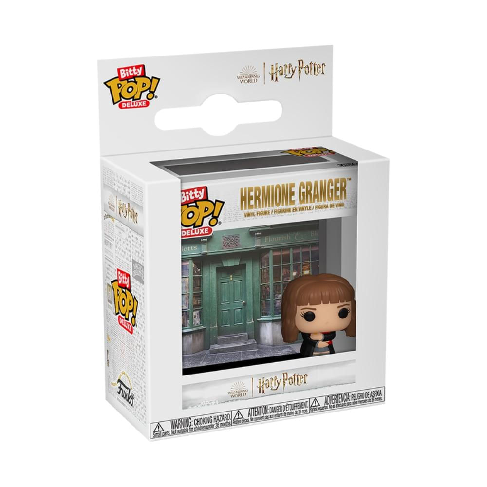 Bitty Pop! Deluxe Harry Potter Hermione e Floreios e Borrões | Fastshop